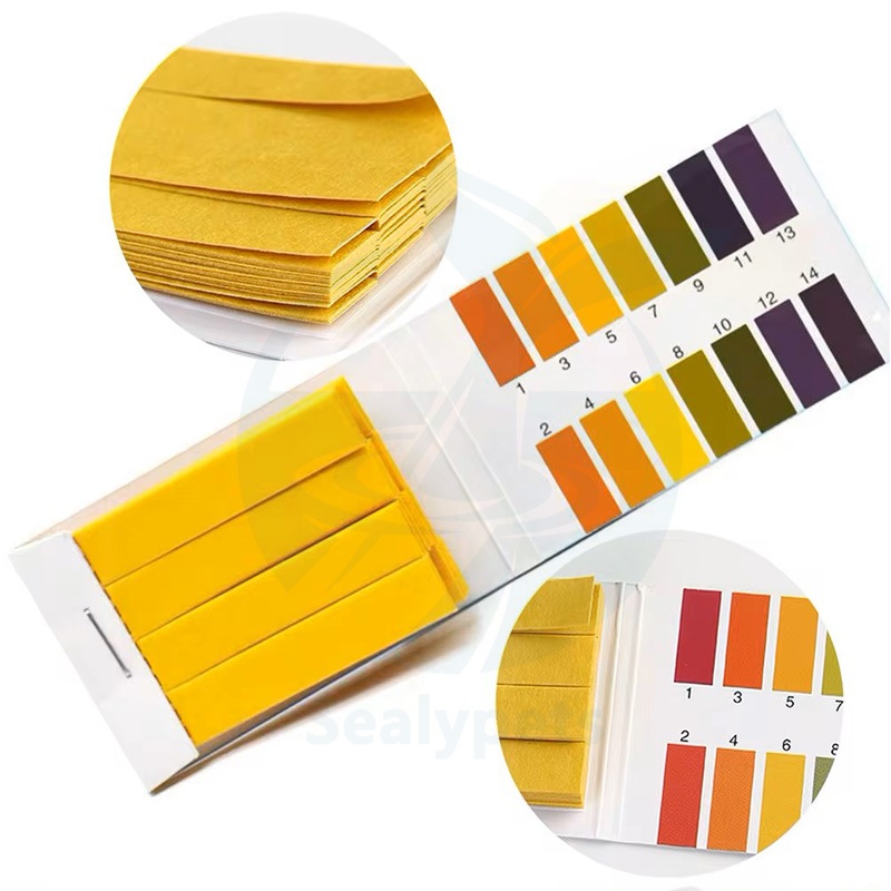 PH litmus paper PH test strips 1-14 Full range acid-base paper tester ...