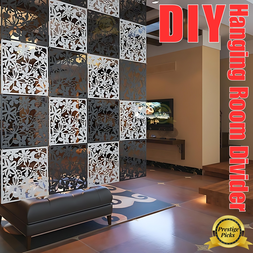 Plastic Hanging Screen Wall Partition Room Divider Panels for Living ...