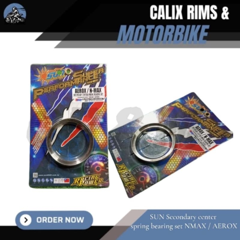 SUN SECONDARY CENTER SPRING BEARING SET SUN for NMAX/AEROX | Shopee ...
