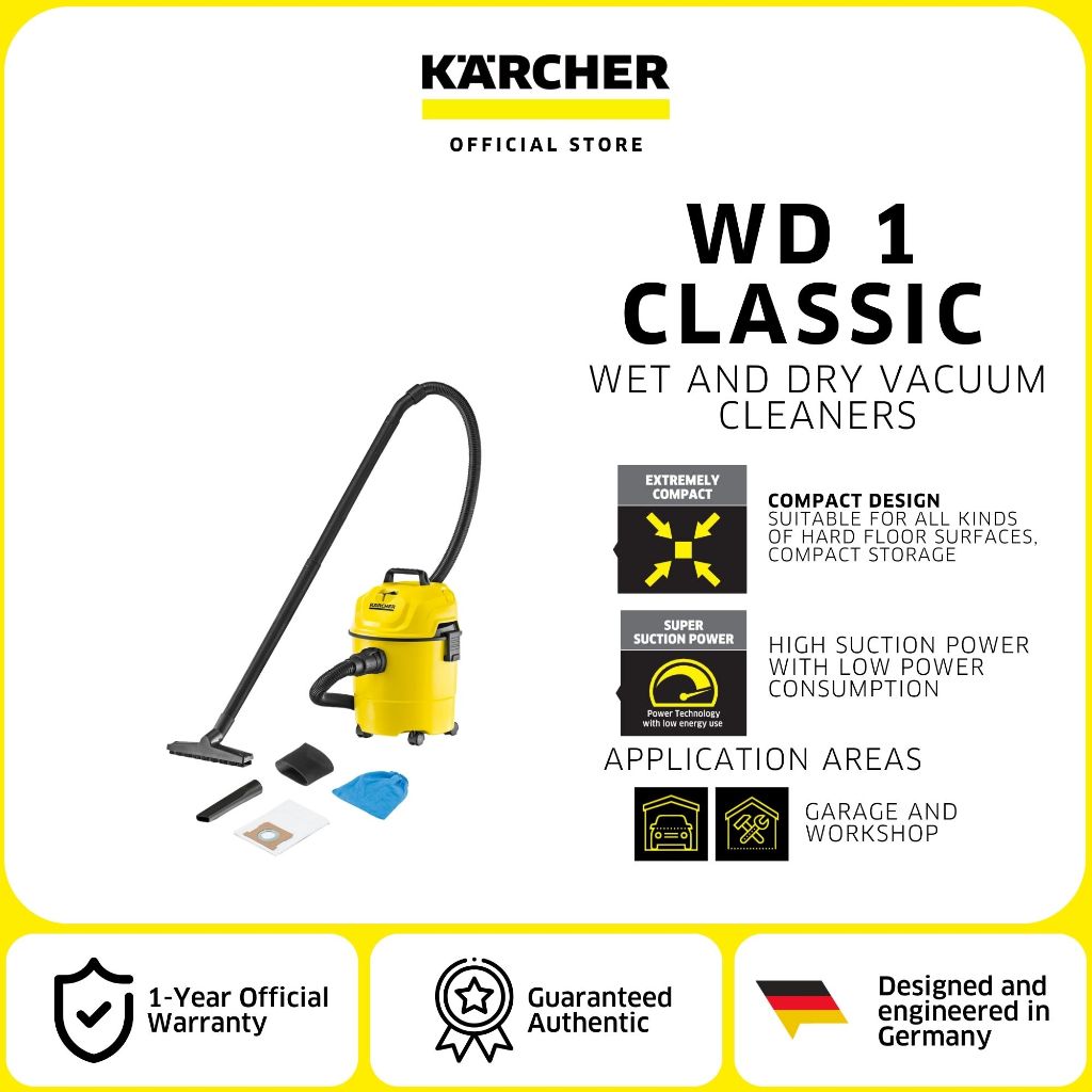 Karcher WD 1 Classic *KAP | Shopee Philippines