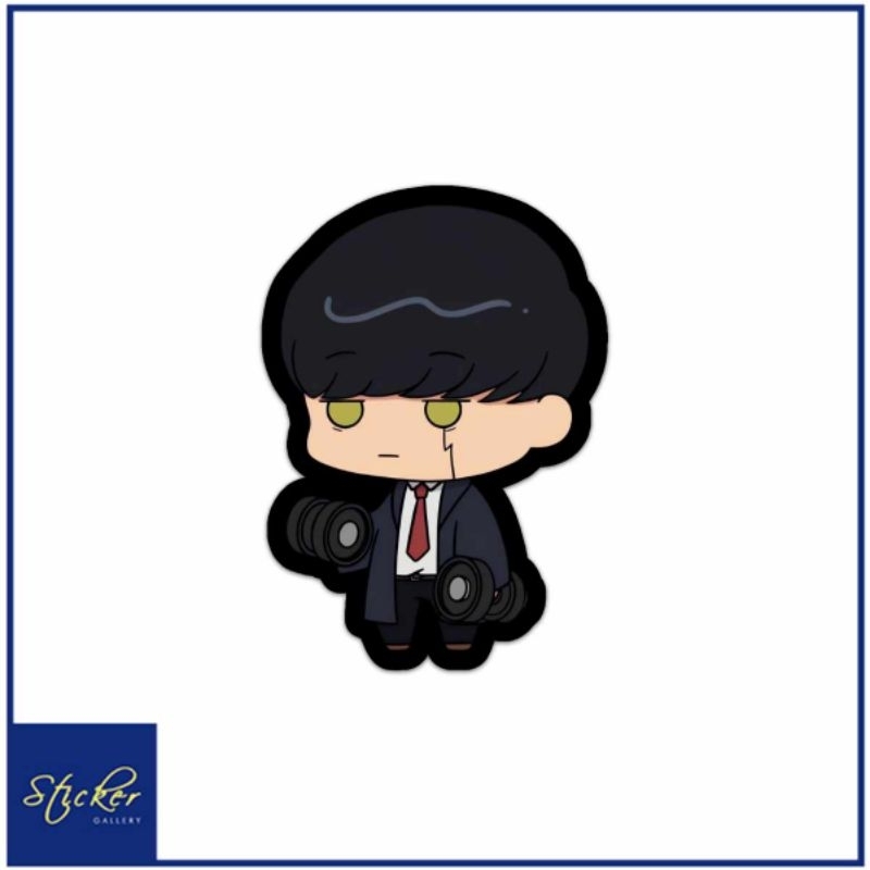 Mashle Mash Burnedead Chibi Anime Waterproof Vinyl Sticker | Shopee ...