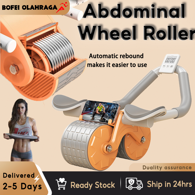Ab Wheel Roller Abs Roller With Elbow Support Beginner Health Wheel ...