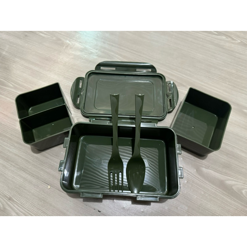 Meskit or Mess Gear Plastic OD for Trainess ( jeje brand ) | Shopee ...