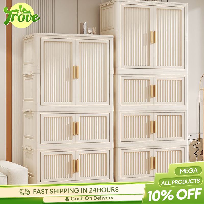 Trove 70CM Foldable Cabinet for Clothes Organizer Durabox Drawer ...