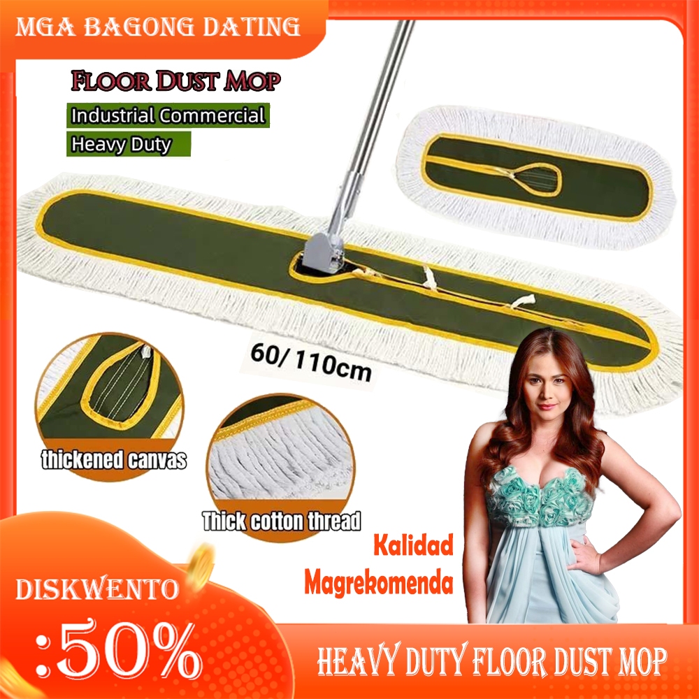 Heavy Duty Floor Dust Mop Complete Set Wet and Dry Mop For Industrial ...