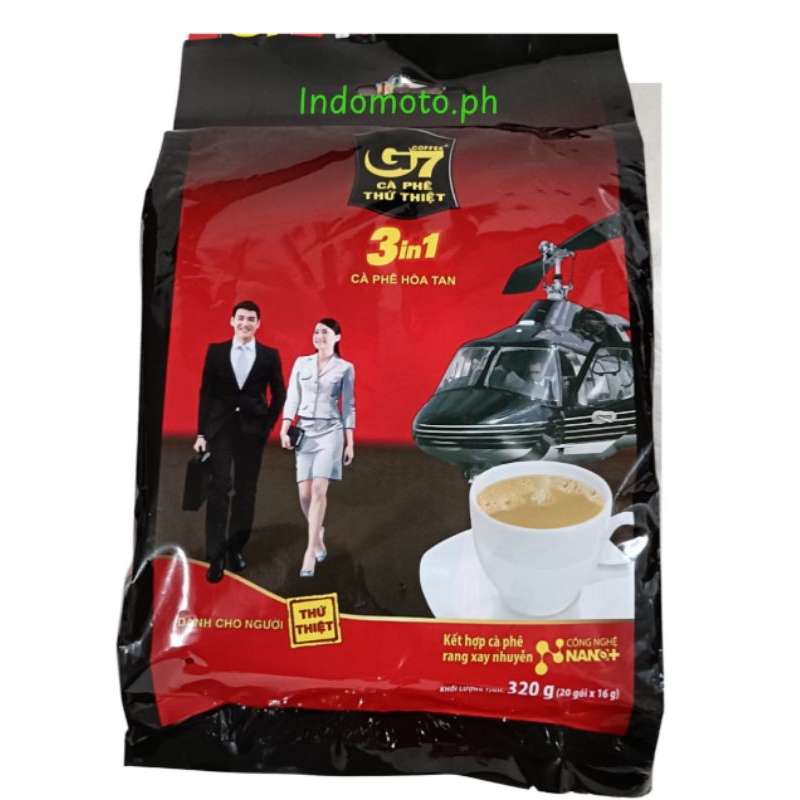 TRUNG NGUYEN G7 Energy Coffee 3-in-1 Instant Coffee, 320 g (20 sachets x 16 g) | Shopee Philippines