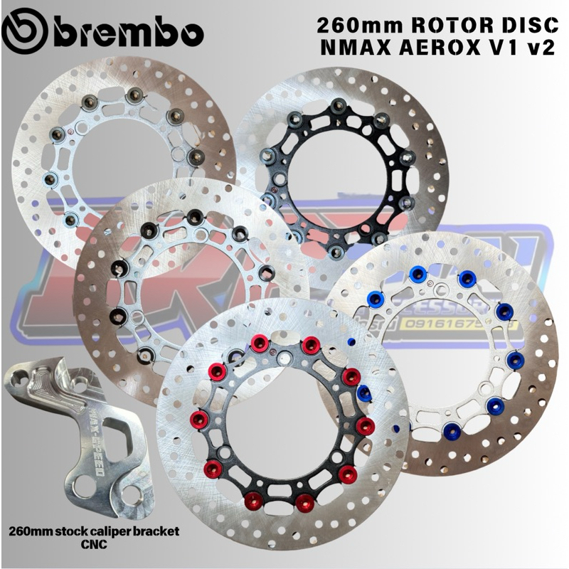 ROTOR DISC 260mm FOR MOTORCYCLE NMAX AEROX V1 V2 | Shopee Philippines