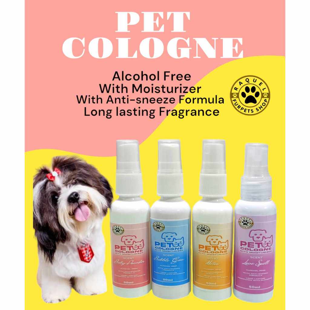 Pet Spray Cologne with Moisturizer Anti sneeze Alcohol Free For Dogs ...
