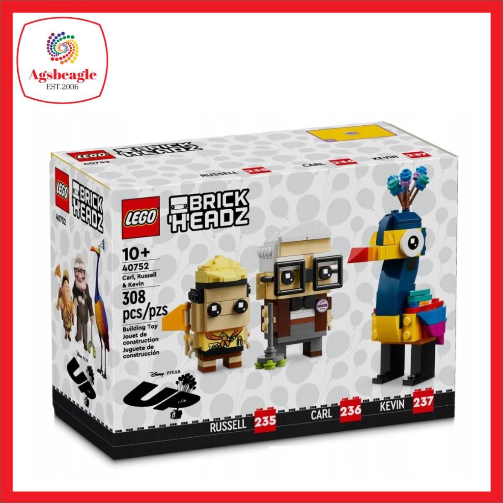 Lego Brickheadz Carl Russell and Kevin 40752 (2024) | Shopee Philippines