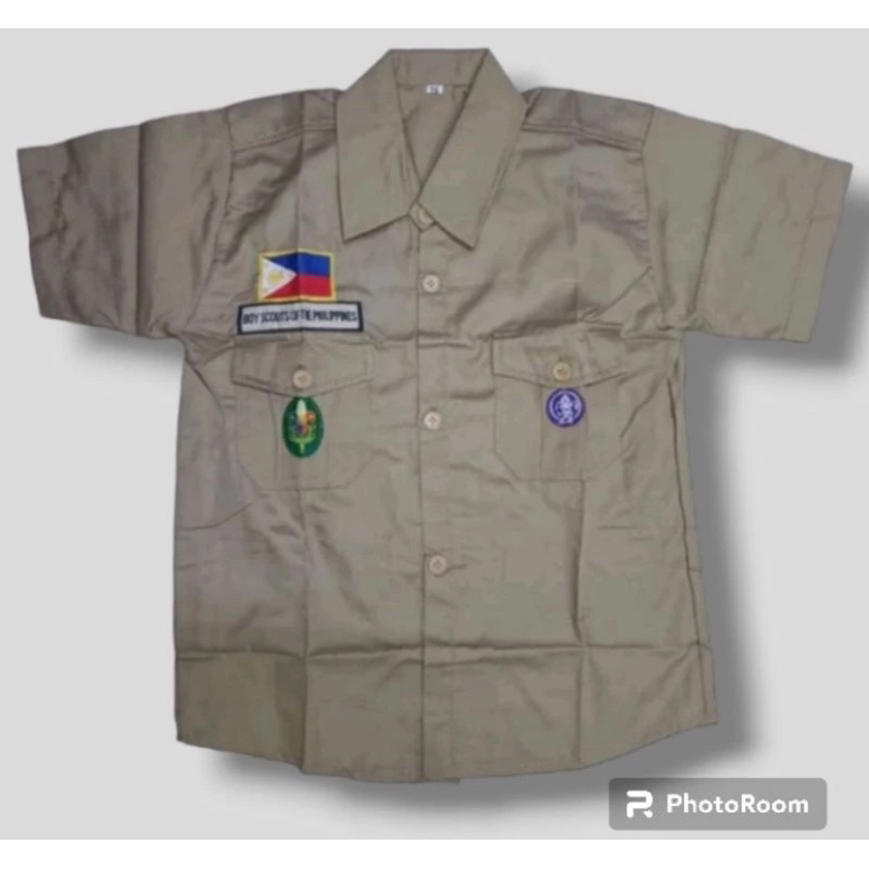 BSP Polo Uniform Makapal Tela Elem to Senior High | Shopee Philippines