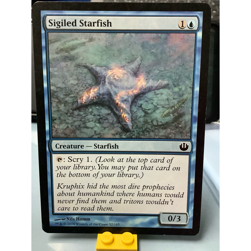 MAGIC: The Gathering - Sigiled Starfish (Journey into Nyx) | Shopee ...