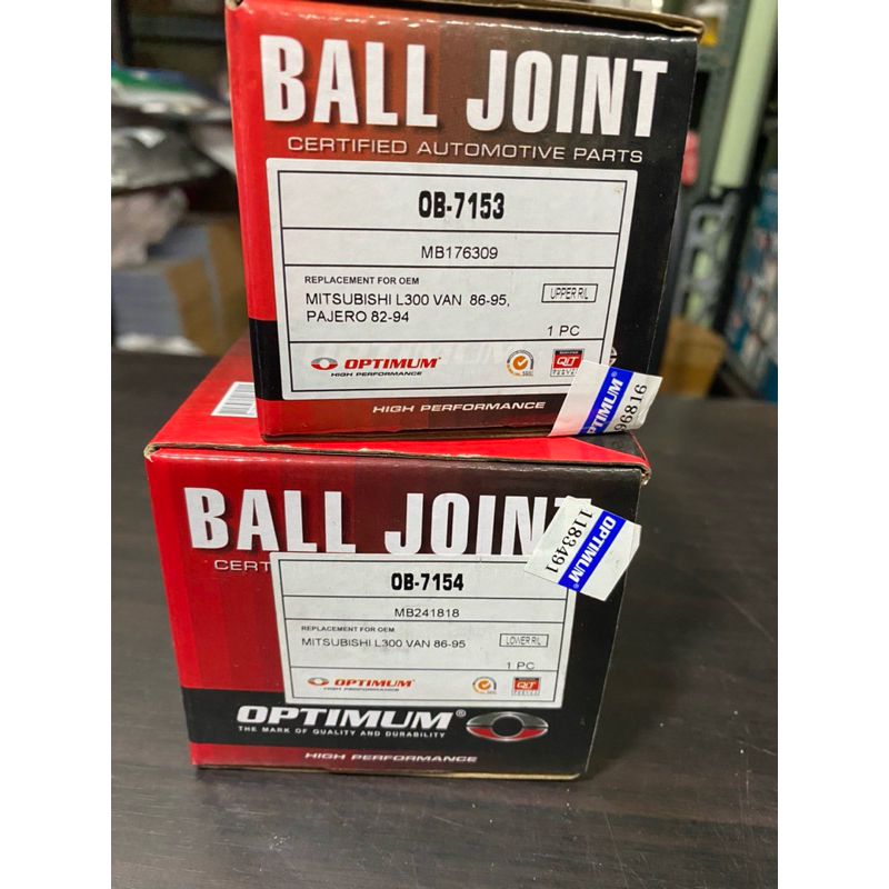 BALL JOINT MITS. L300 VAN '86-'95 , PAJERO '82-'94 OB-7153 MB176309 ...