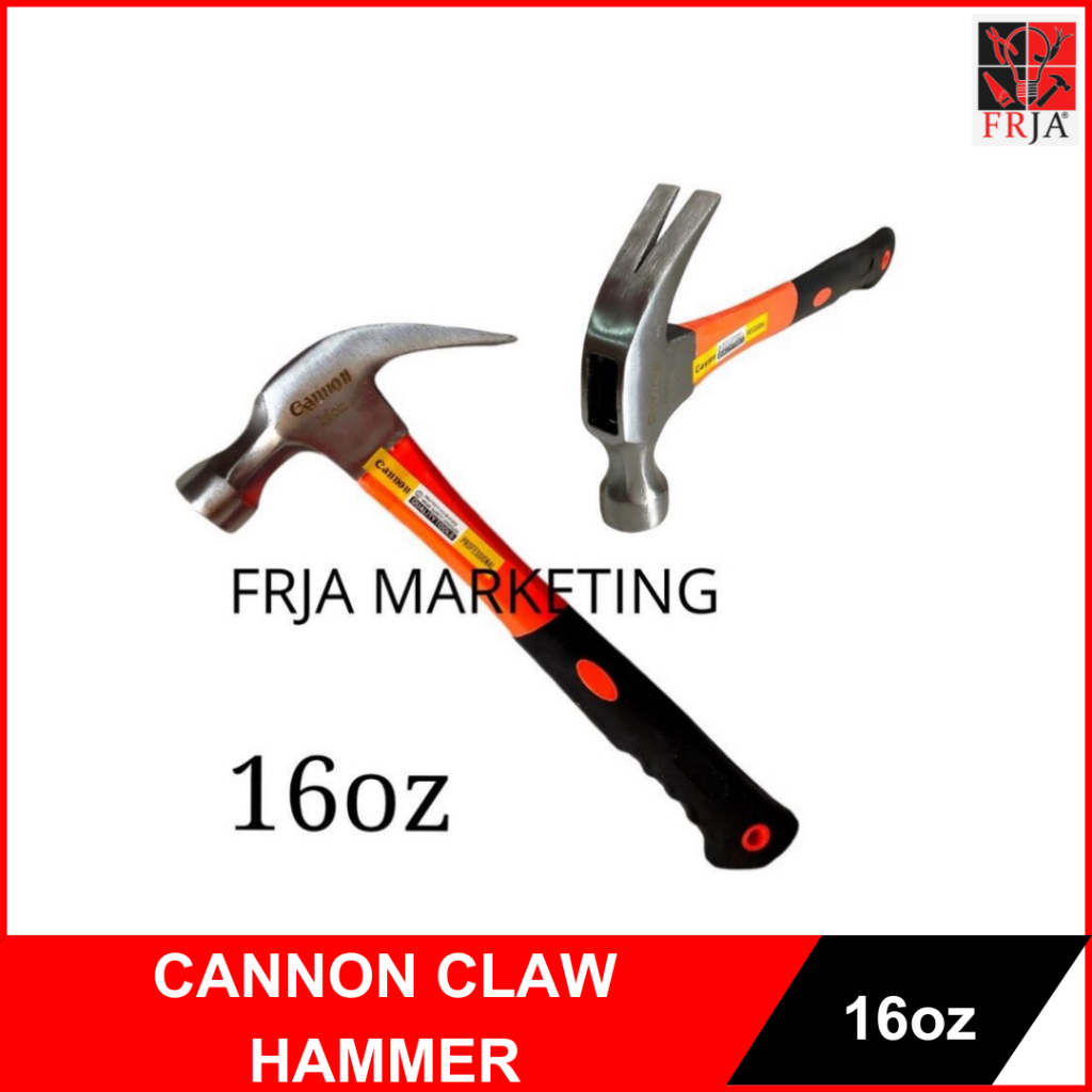 HAMMER CANNON CLAW HAMMER WOOD/FIBER | Shopee Philippines