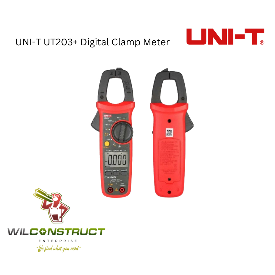 UNI-T UT203+ Digital Clamp Meter AC DC Ammeter Multimeter | Shopee ...