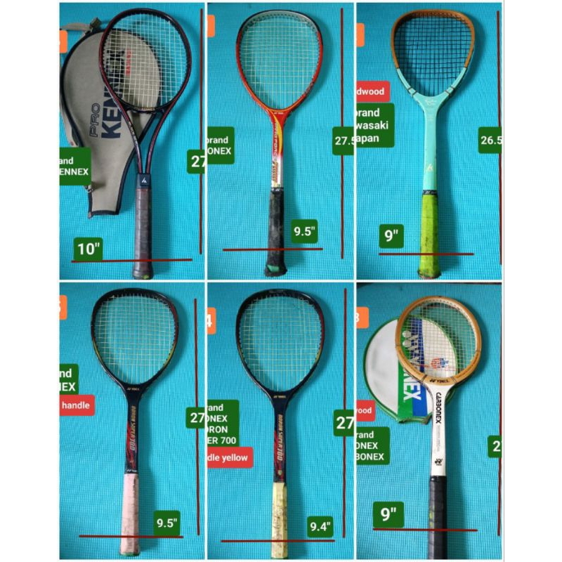TENNIS RACKET,mixed branded racket,JAPANSURPLUS | Shopee Philippines