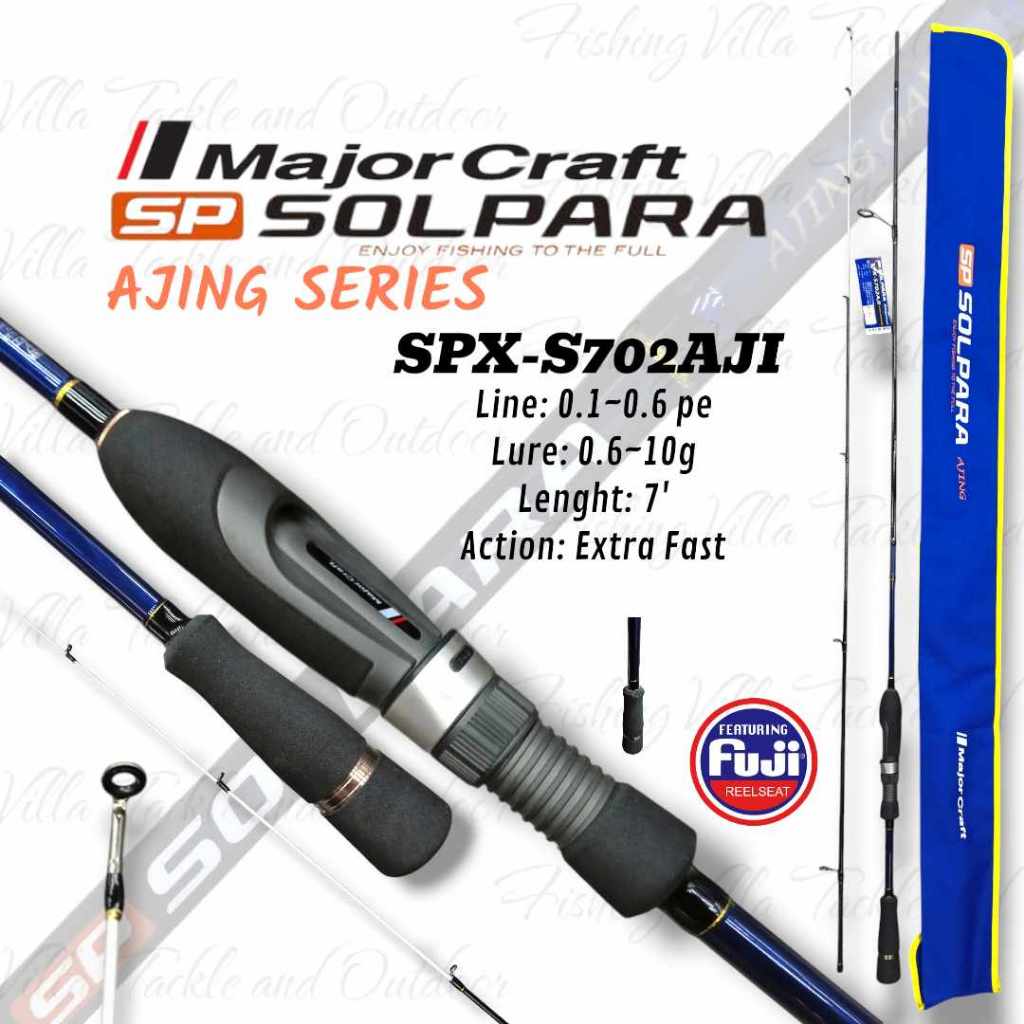 Majorcraft SOLPARA Series Spinning Fishing Rod | Shopee Philippines