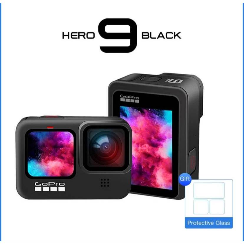 GoPro HERO9 Black - Waterproof Action Camera with Front LCD and Touch Rear Screens 5K Ultra HD ...