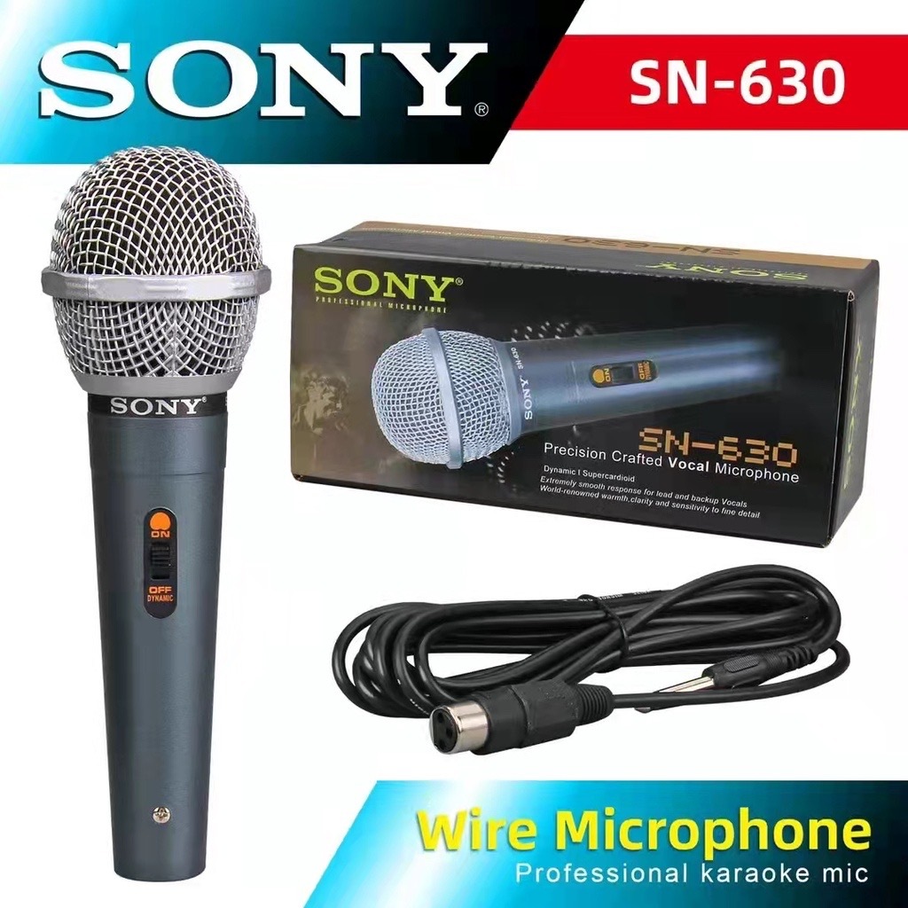 Asseenontv #KS-5000 Platinum Heavy Duty Wired Microphone (5Meters) | Shopee Philippines