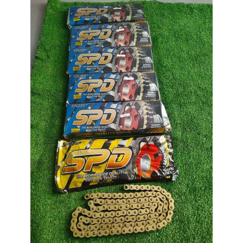 SPD Motorcycle Roller Chain Oring type GOLD Heavy Duty 428H 520H 428H ...