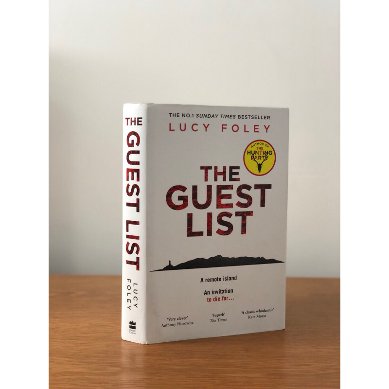 The Guest List by Lucy Foley (HIGHLY RATED,AWARD WINNING, HARDCOVER ...