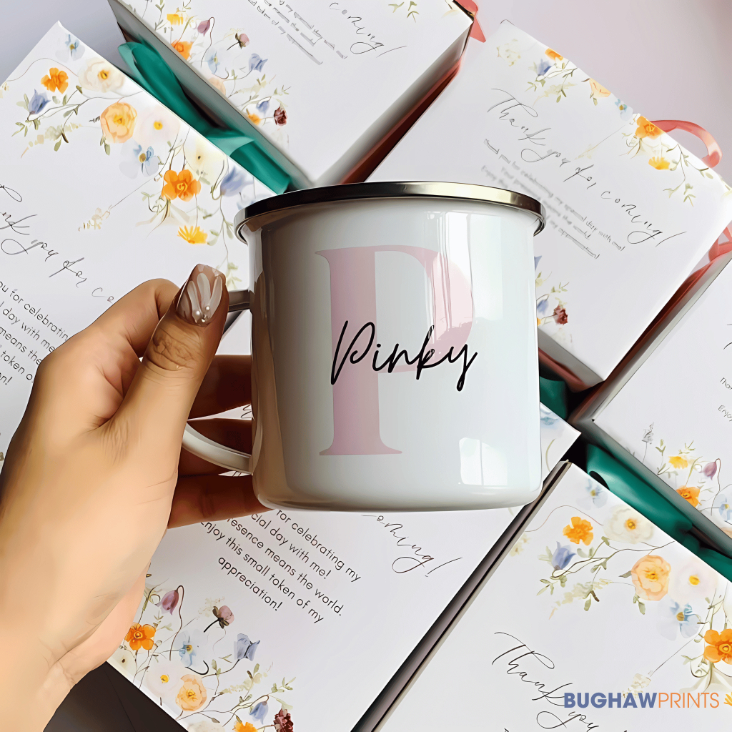 Customized/Personalized Enamel Mug or Camping Mug 10oz and 15oz for ...