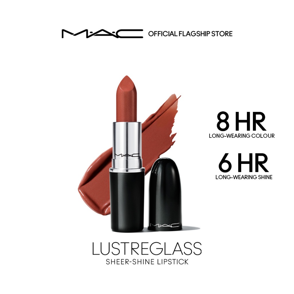 MAC Lustreglass Sheer Shine Lipstick sheer and shiny long-wear finish ...
