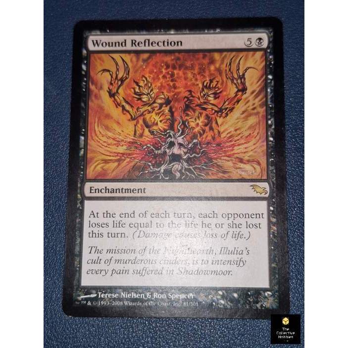 Magic the Gathering - MTG Card Game - Wound Reflection - [BLACK] / [ID ...