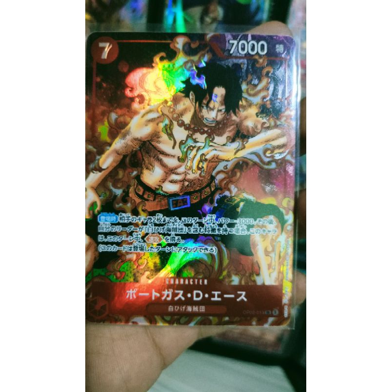 OP02-013 PSR ACE One Piece Card | Shopee Philippines