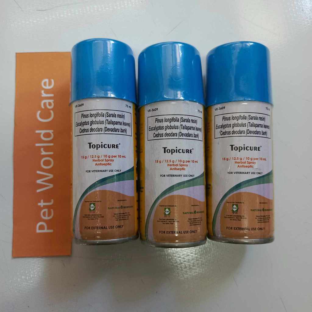 Topicure Animal Wound Spray 75ml | Shopee Philippines