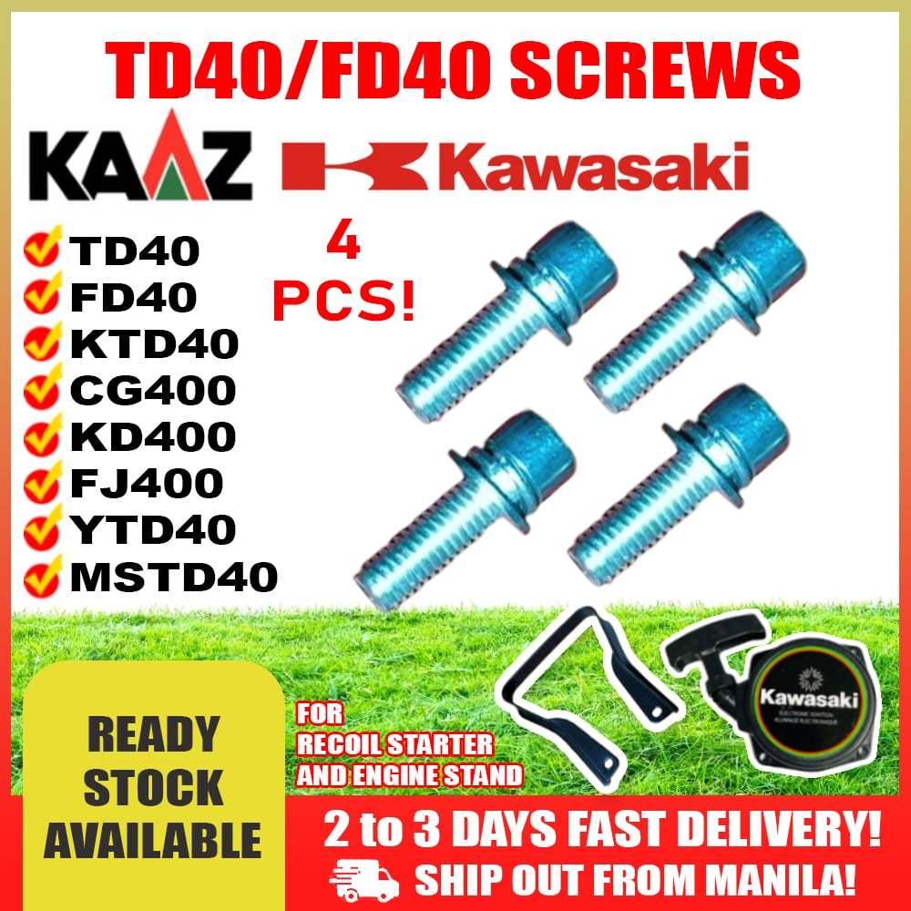TD40 Screws for Recoil Starter 2 Stroke for Grass Cutter FD40 Brush ...