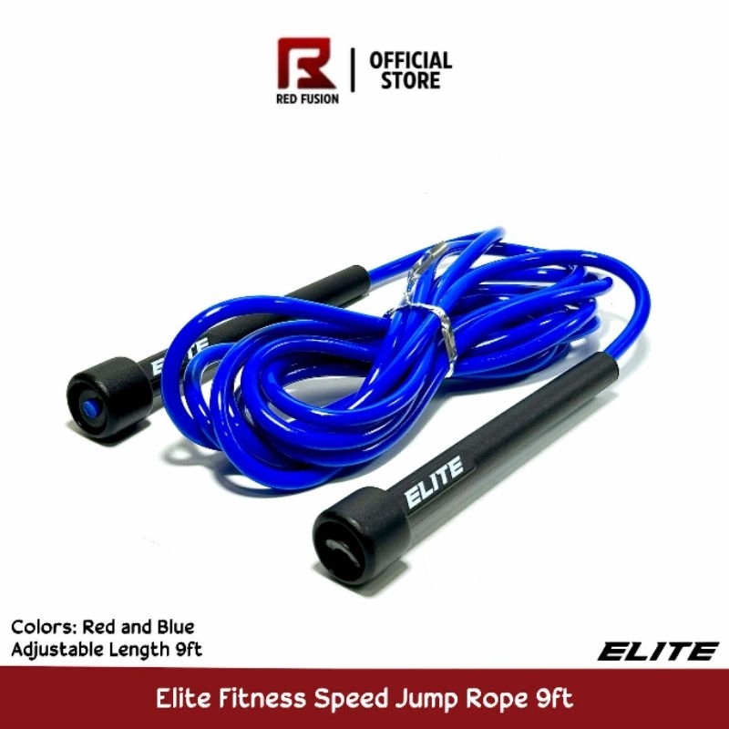 Elite Fitness Speed Jump Rope 9ft | Shopee Philippines