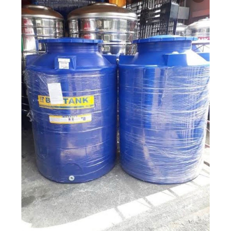 Brand New heavy duty plastic container drum 2000 Liters | Shopee ...