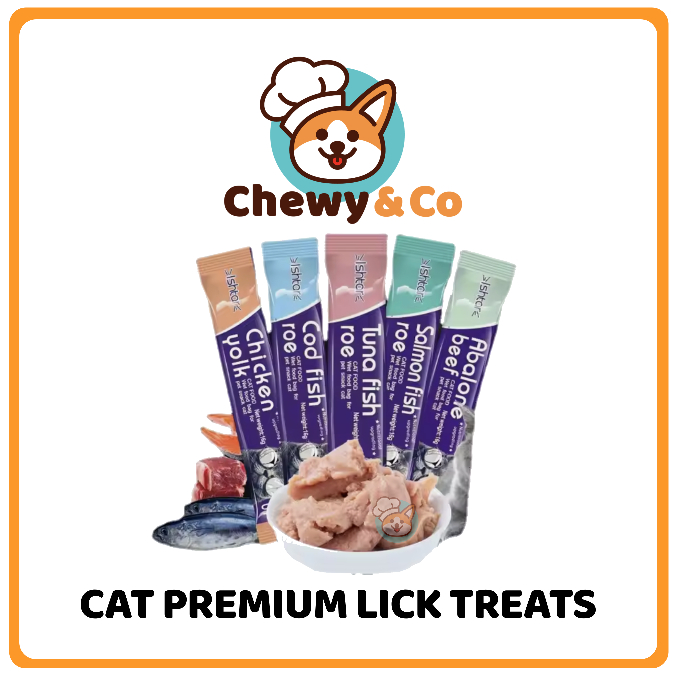 Chewy & Co Cat Premium Lick Treats (Random Flavor) | Shopee Philippines