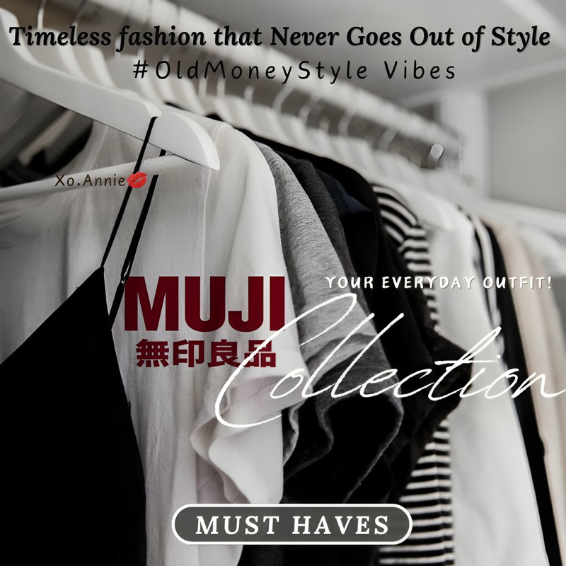 MUJI COLLECTION | HER: Daily Basics | Kindly Read Description Below ...