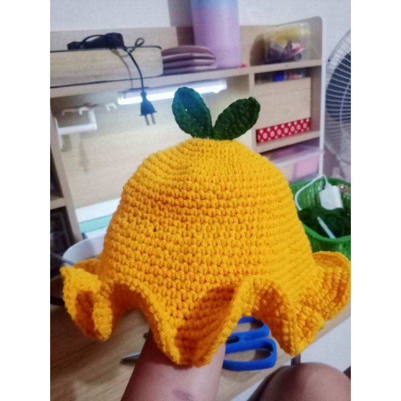 LEMON HAT CROCHET ( Handmade ) | Shopee Philippines