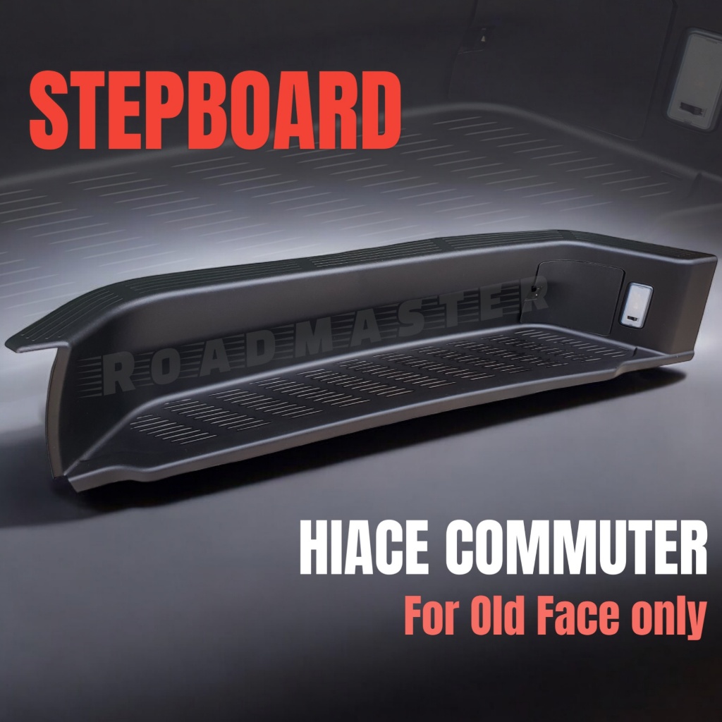 Toyota Hiace Commuter 2015-2025 Stepboard Cover with Led Light Thailand ...