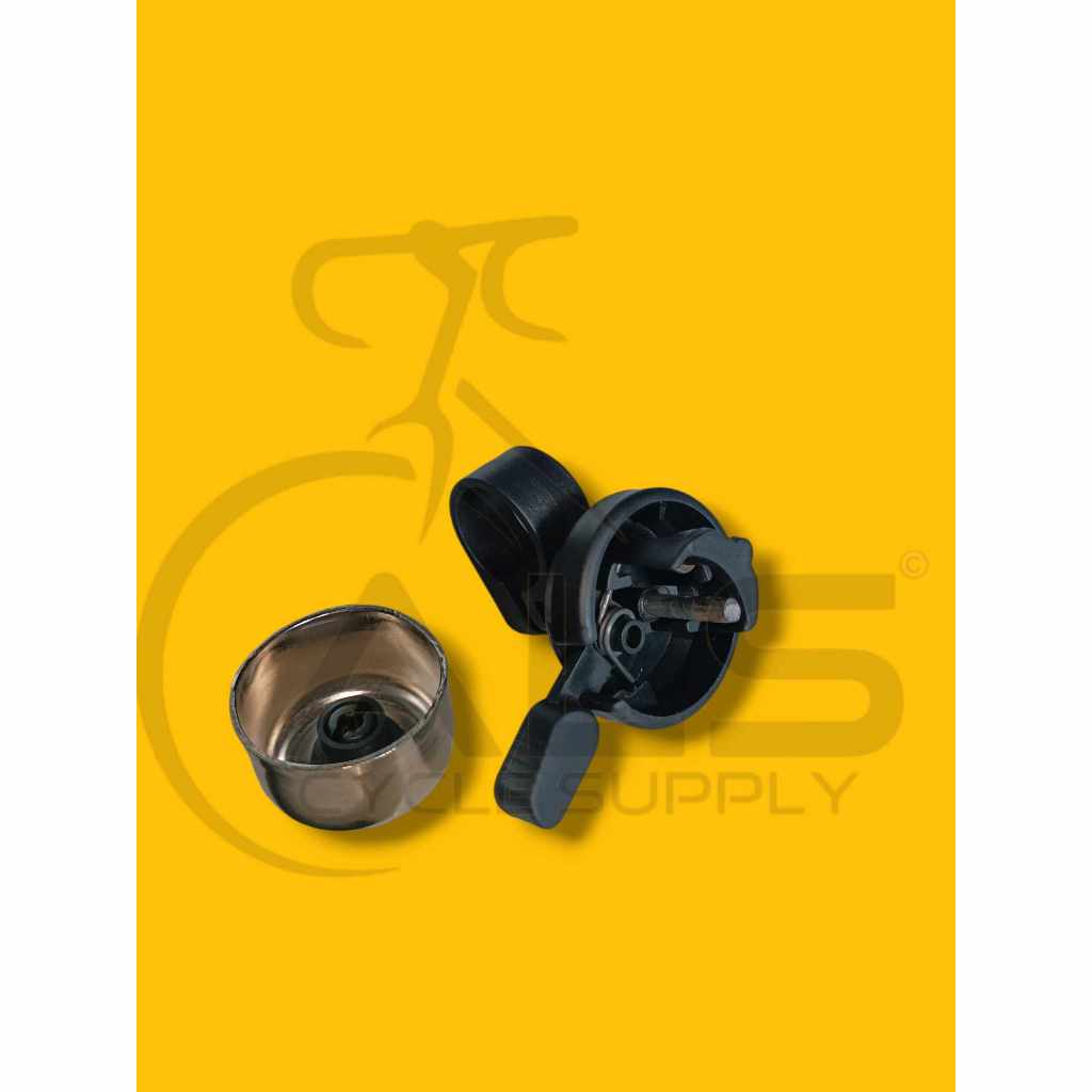 Chrome Bell Silver/Gold Premium Bike Bell with Sleek Design and ...