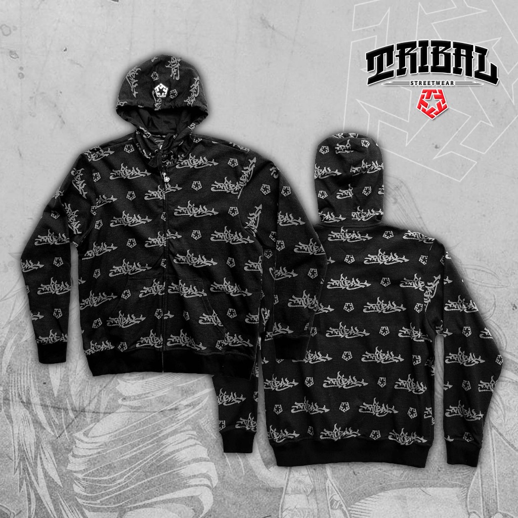 TRIBAL MENS HOODED ZIP UP JACKET (Full Print) | Shopee Philippines