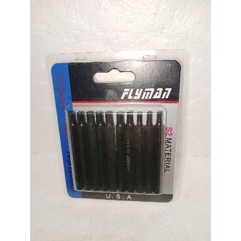 10 PCS ALLEN BIT #4MM #5MM #6MM HEAVY DUTY ORIGINAL FLYMAN | Shopee ...