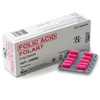 No box Folic Acid 5mg, 10 capsules | Shopee Philippines