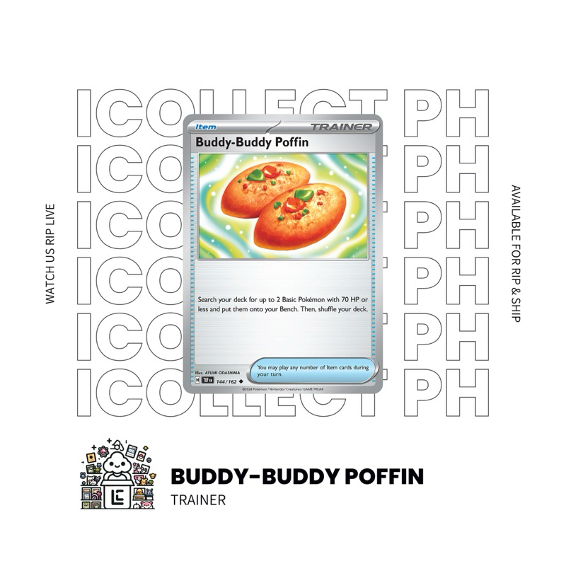 Pokemon TCG: Buddy-buddy Poffin | Shopee Philippines