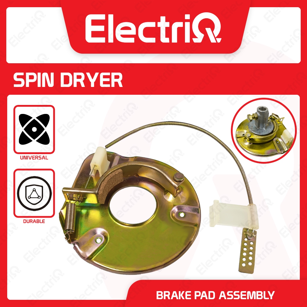 Electriq Universal Spin Dyer Brake Pad Assembly (Silver/Gold) Spin ...