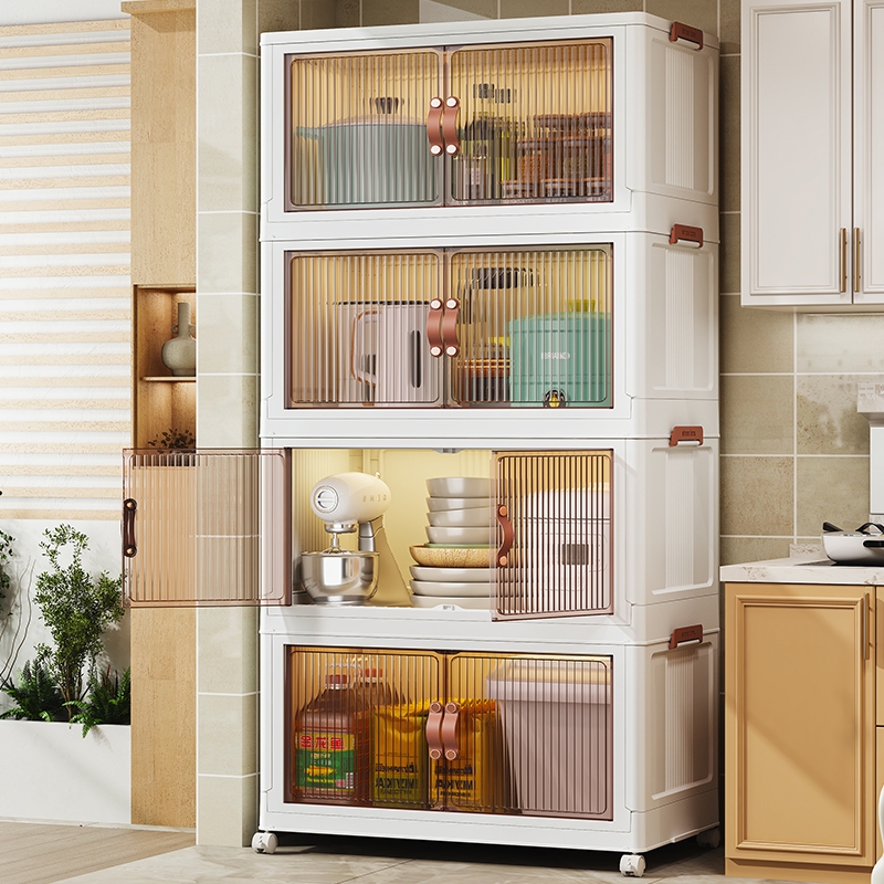 HM Foldable Cabinet for Kitchen Durabox Wardrobe Storage Box Plastic ...