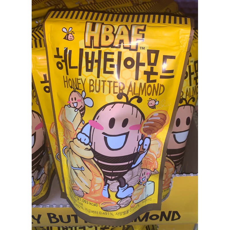 HBAF HONEY BUTTER ALMOND 190G | Shopee Philippines