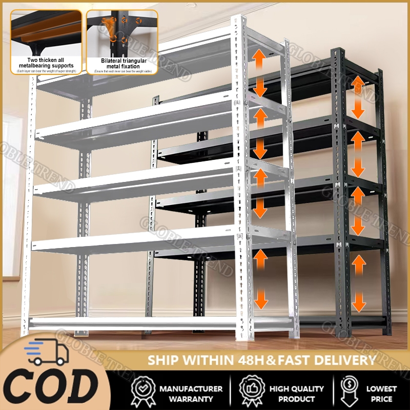 6 Layer Steel Rack Organizer Layer Steel Goods Storage Shelves Metal ...