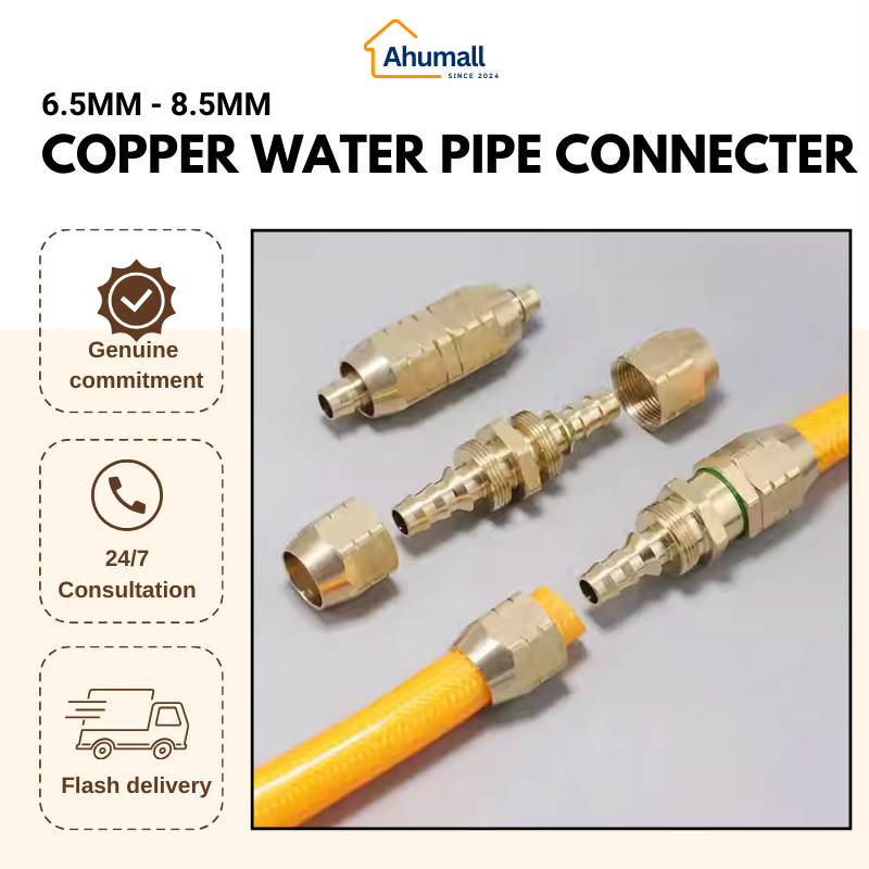 Brass Water Pipe Connectors Withstand High Water Pressure Easy to ...