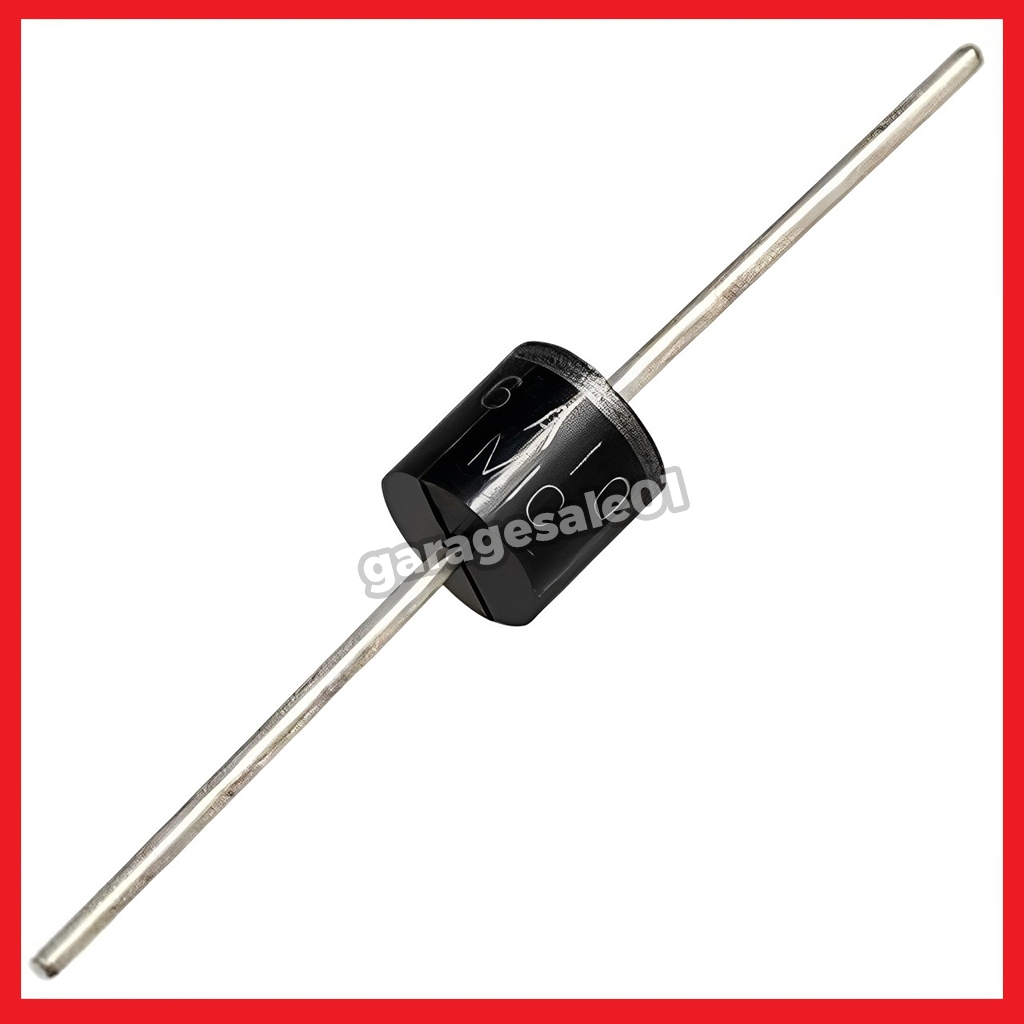 1PC. DIODE 10A10 6A10 6A05 P600B P600D POWER DIODE high voltage ...