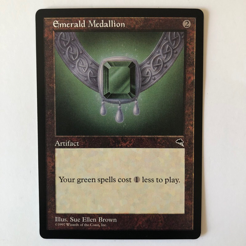 MTG Proxy Playtest Card - Emerald Medallion (TMP) | Shopee Philippines