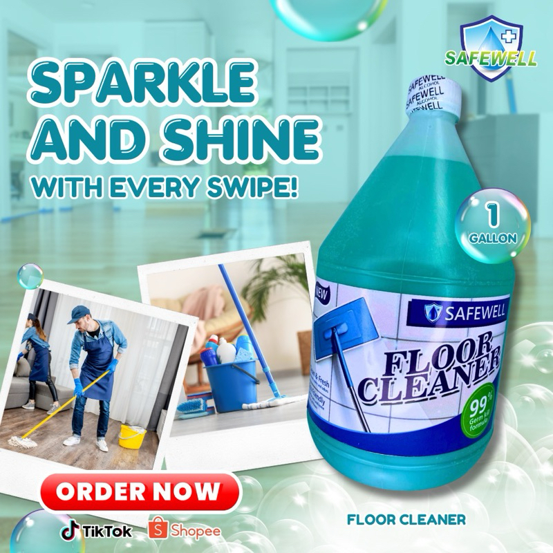 SAFEWELL Floor and Tiles Cleaner | Shopee Philippines