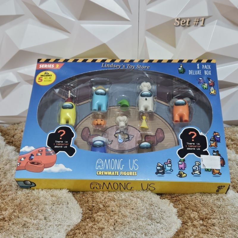 AMONG US with box Set#1 | Shopee Philippines